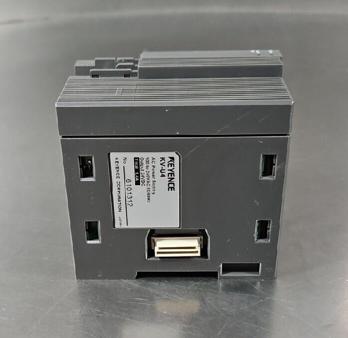 KEYENCE KV-U4 AC POWER SUPPLY 100 TO 240VAC 50/60HZ OUTPUT 24 VDC Loc ...
