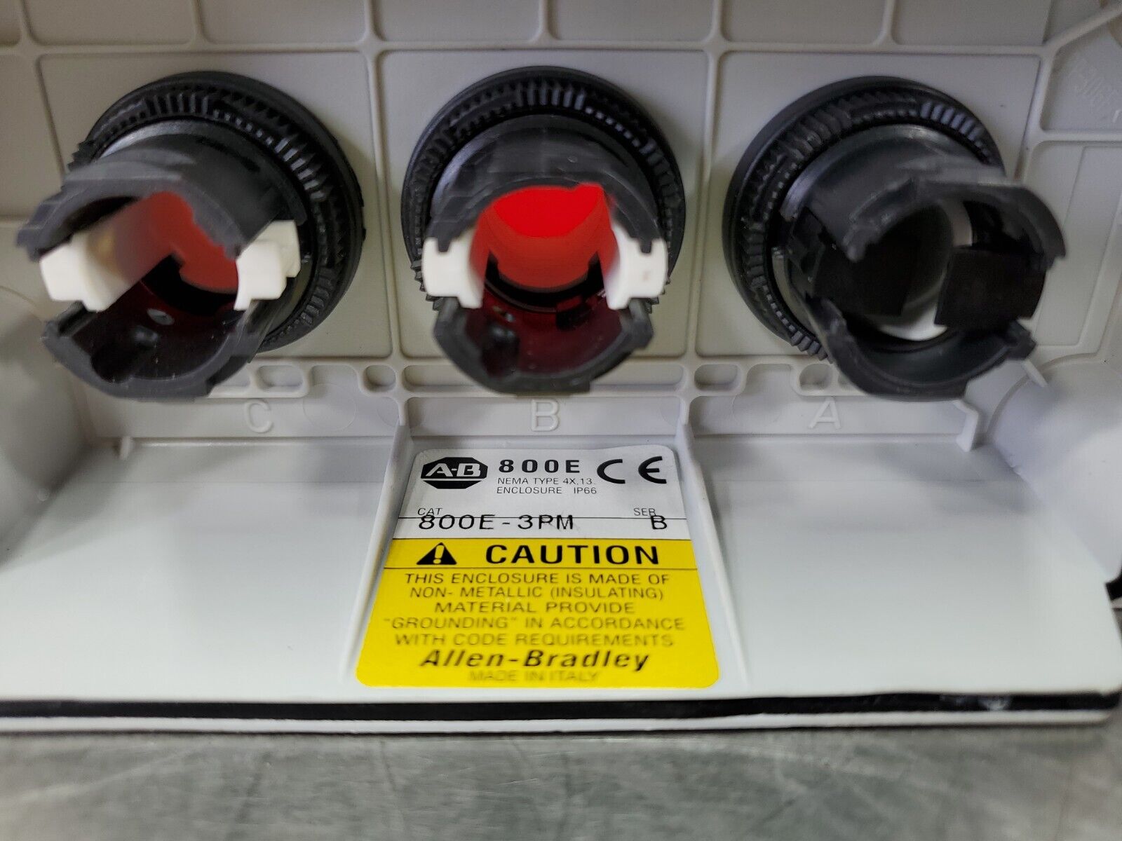 Allen Bradley 800E-3PM Ser. B E-Stop Station. 4E-20 – Palmetto ...