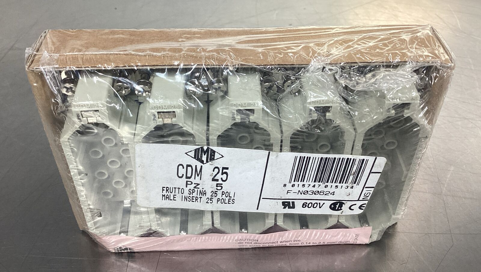 ILME CDM 25 Plug 25 Pin (pack of 5) 4B-22 – Palmetto Automation Inc.