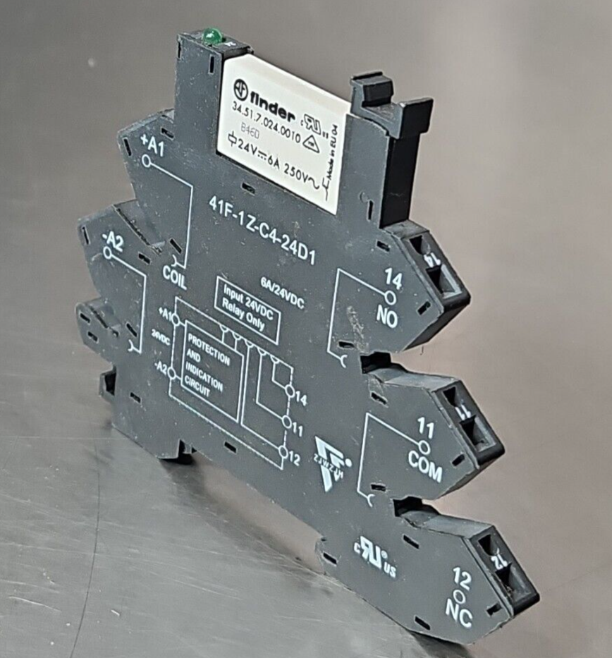Finder 41F-1Z-C4-24D1 relay with 34.51.7.024.0010. Loc4E25 – Palmetto ...
