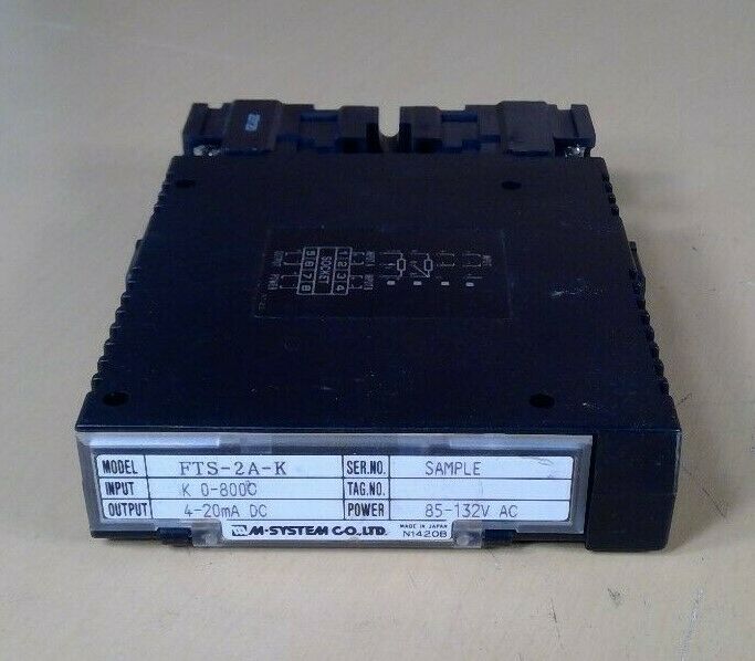 M-System Co. LTD FTS-2A-K 3D-5 – Palmetto Automation Inc.