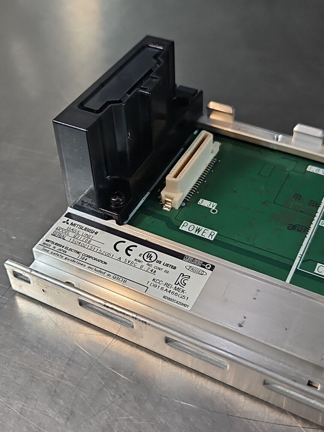 MITSUBISHI MELSEC-Q BASE UNIT Q312DB. Loc3E-38 – Palmetto Automation Inc.