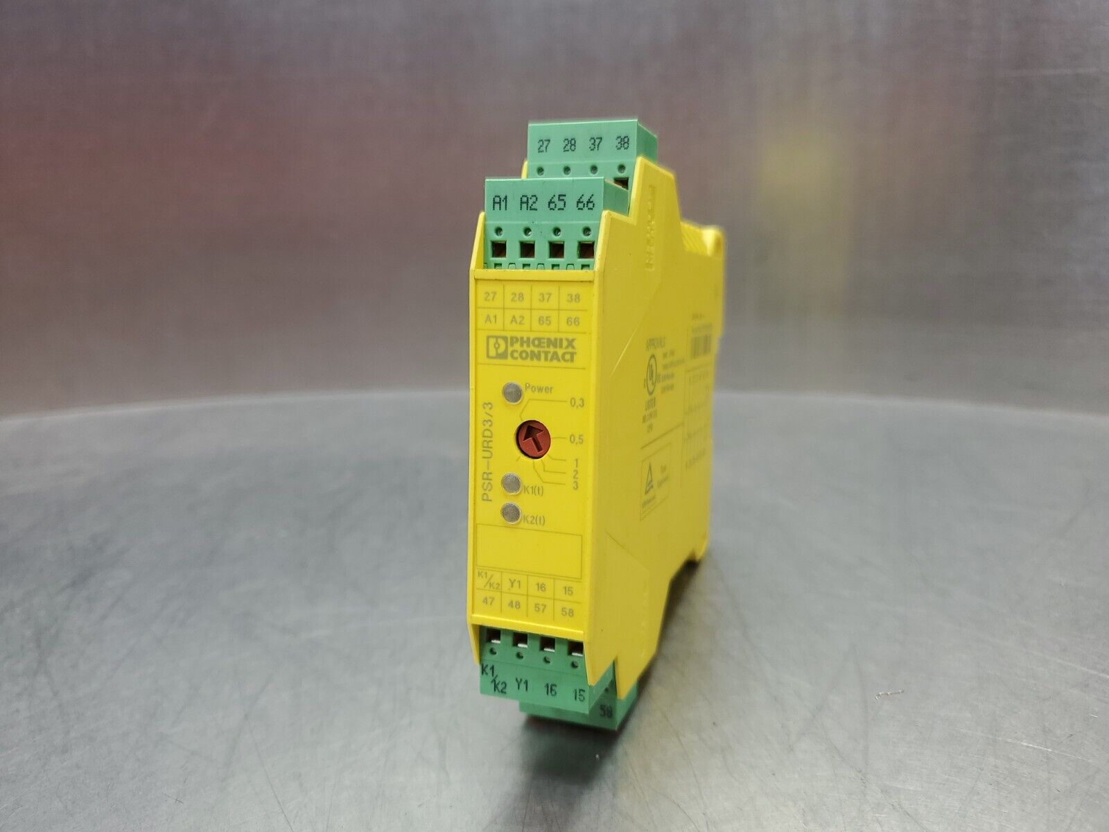 PHOENIX CONTACT PSR-SPP-24DC/URD3/4X1/2X2/3 SAFETY RELAY (2981745) 3B ...