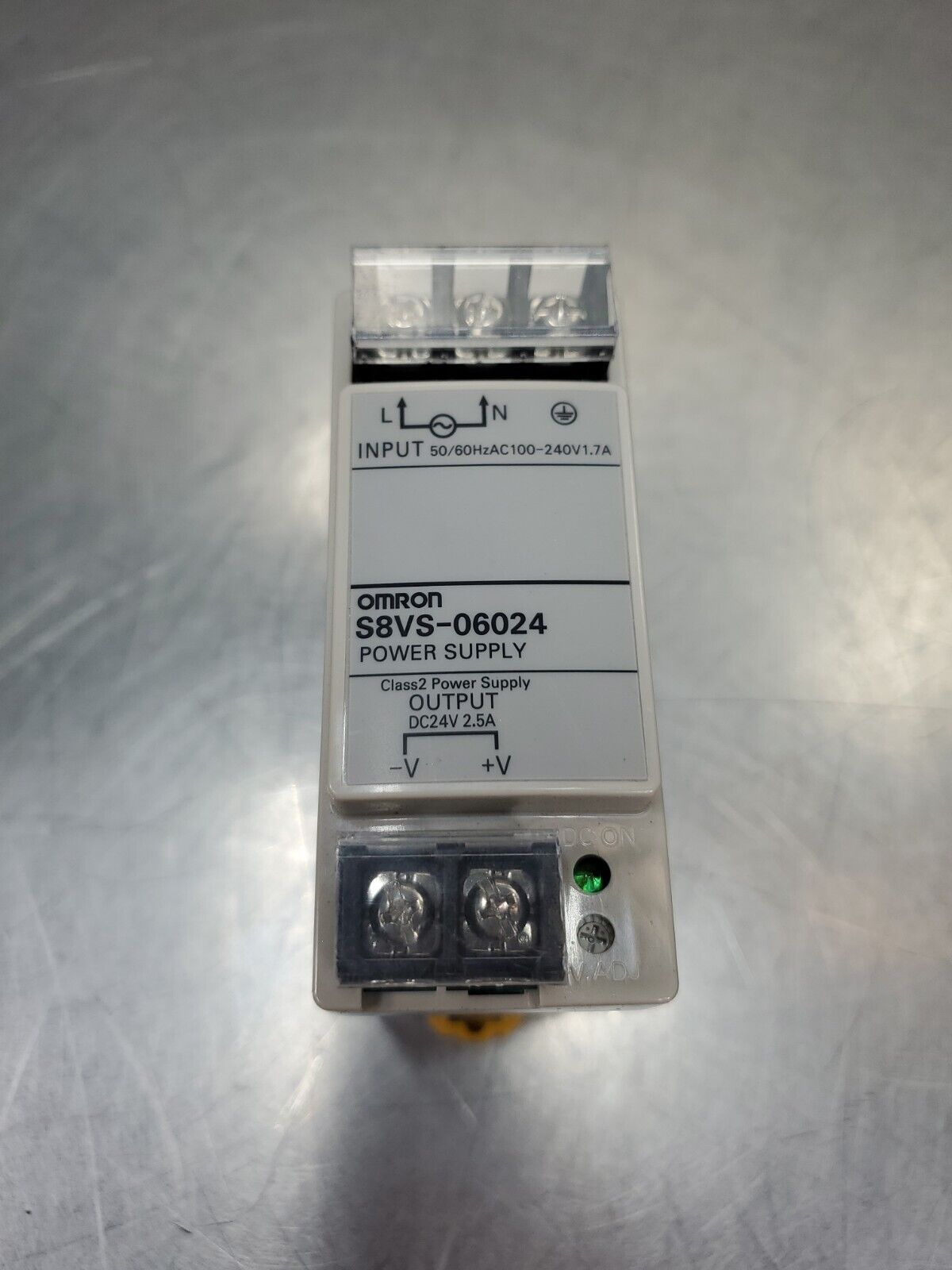 Omron S8VS-06024 24V 2.5A Power Supply 4E-20 – Palmetto Automation Inc.