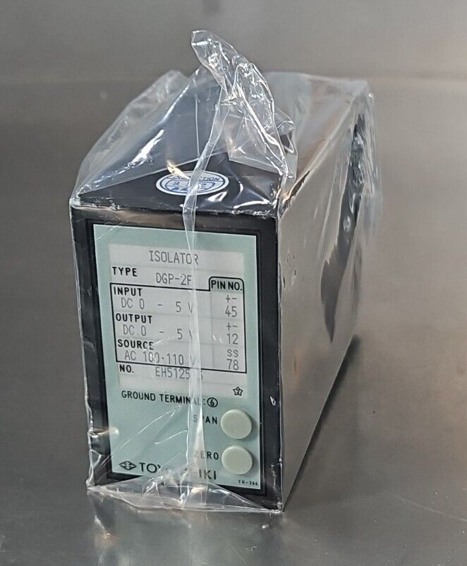 TOYO KEIKI DGP-2F ISOLATOR Source AC 100-110V Module Loc3E-43 ...