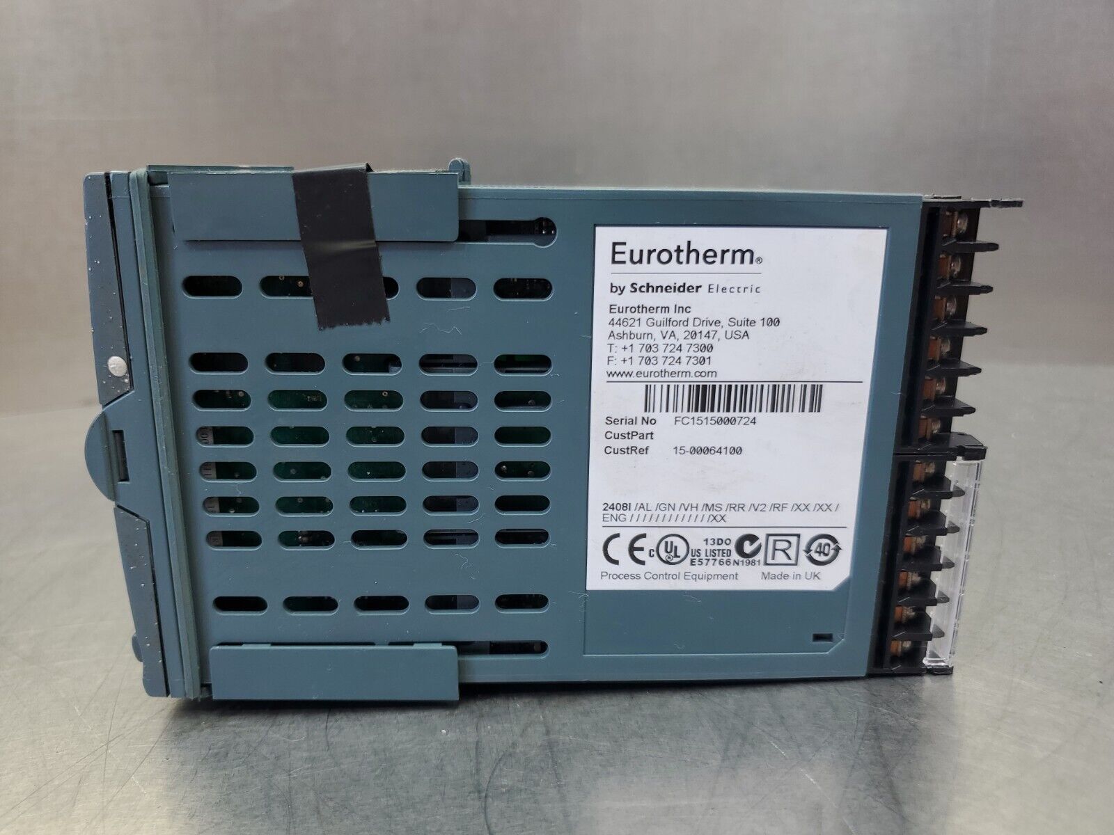 Eurotherm 2408I Indicator Module. 2E – Palmetto Automation Inc.