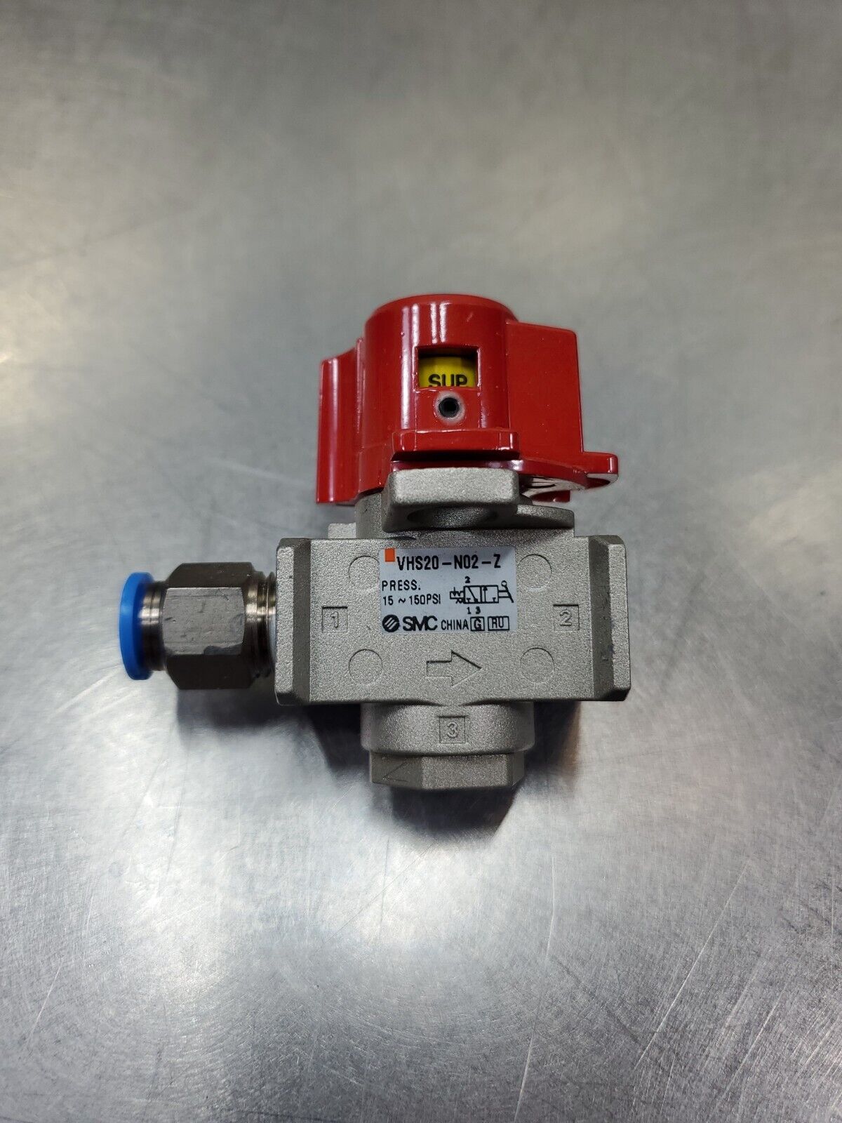 SMC VHS20-N02-Z 3-Port 15-150 PSI Lock Out Valve. 6D – Palmetto Automation Inc.