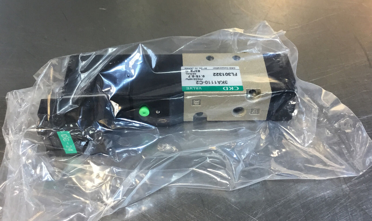 CKD solenoid valve 3KA1110-M5-C2-FL301322-DC24V 24VDC 5D – Palmetto ...