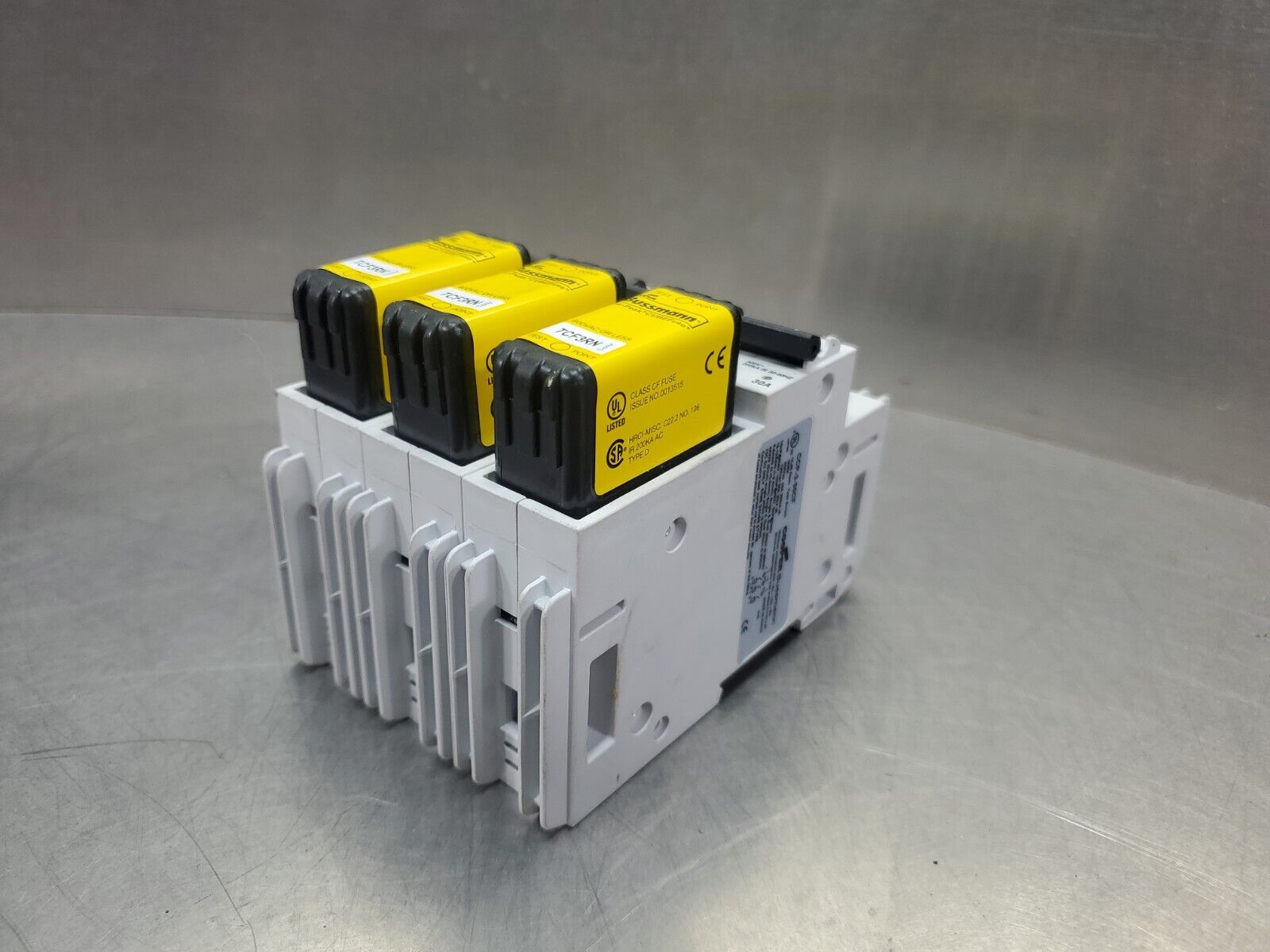 COOPER BUSSMAN CCP-3-30CF + (3) TCF3RN 600Vac CUBEFuse 4E-8 – Palmetto ...