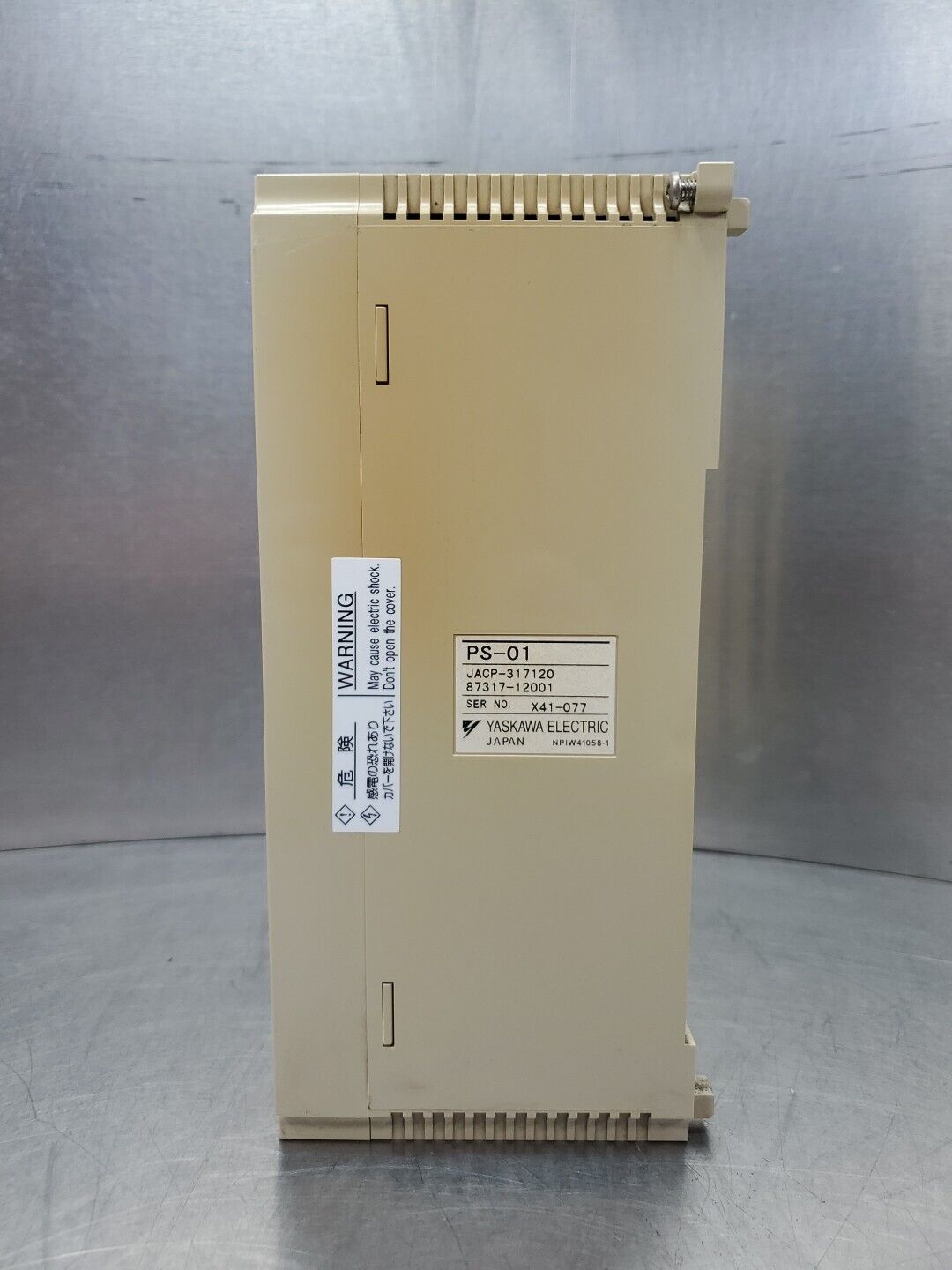 YASKAWA JACP-317120 (PS-01) AC100V/DC100V PLC POWER SUPPLY – Palmetto Automation Inc.