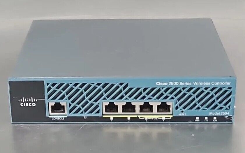 Cisco 2504 WLAN 2500 Series Wireless Controller. Loc3B-30 – Palmetto ...