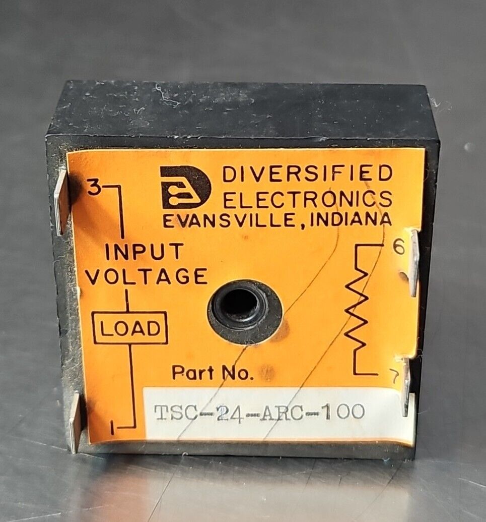 Diversified Electronics TSC-24-ARC-100 TIMER. Loc3D-12 – Palmetto Automation Inc.