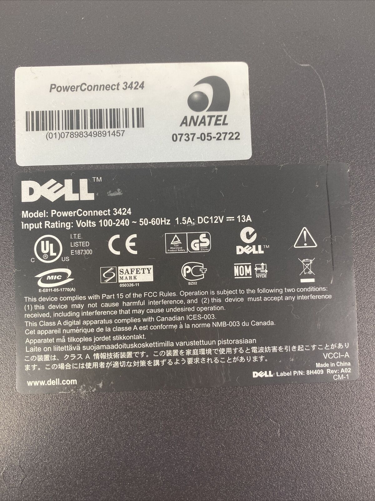 Dell PowerConnect 3424 24-Port Switch. 4D – Palmetto Automation Inc.